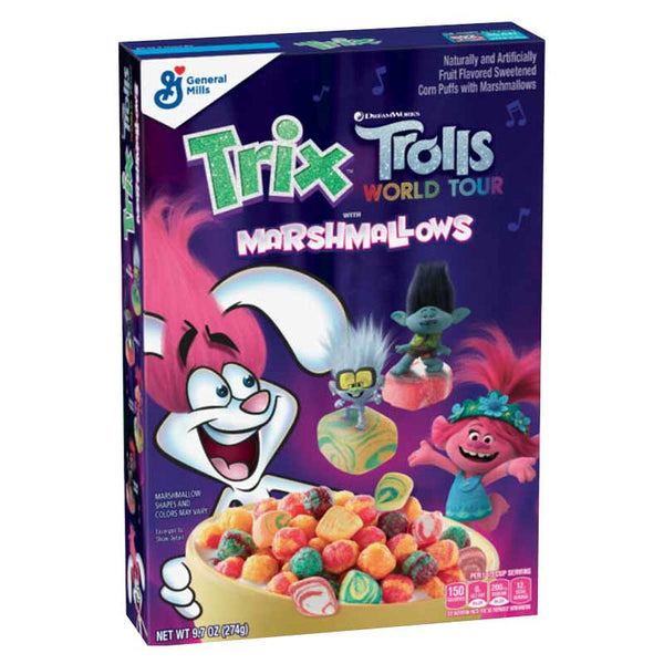 Trix Trolls World Tour With Marshmallows Cereal 274g – Smooth Sales