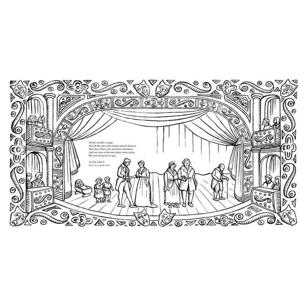 shakespeare coloring pages free