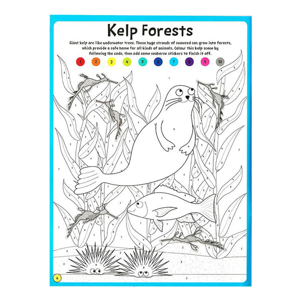 Ocean Animals Colour By Numbers – Smooth Sales