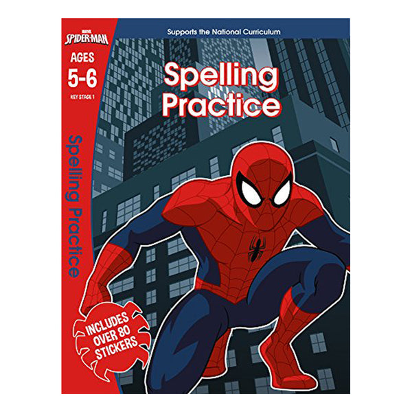 Spider-Man- Spelling Practice - Learning Workbook (Ages 5-6) – Smooth Sales