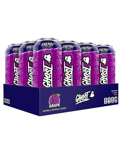 12 x Ghost Energy Grape - 500ml – Smooth Sales