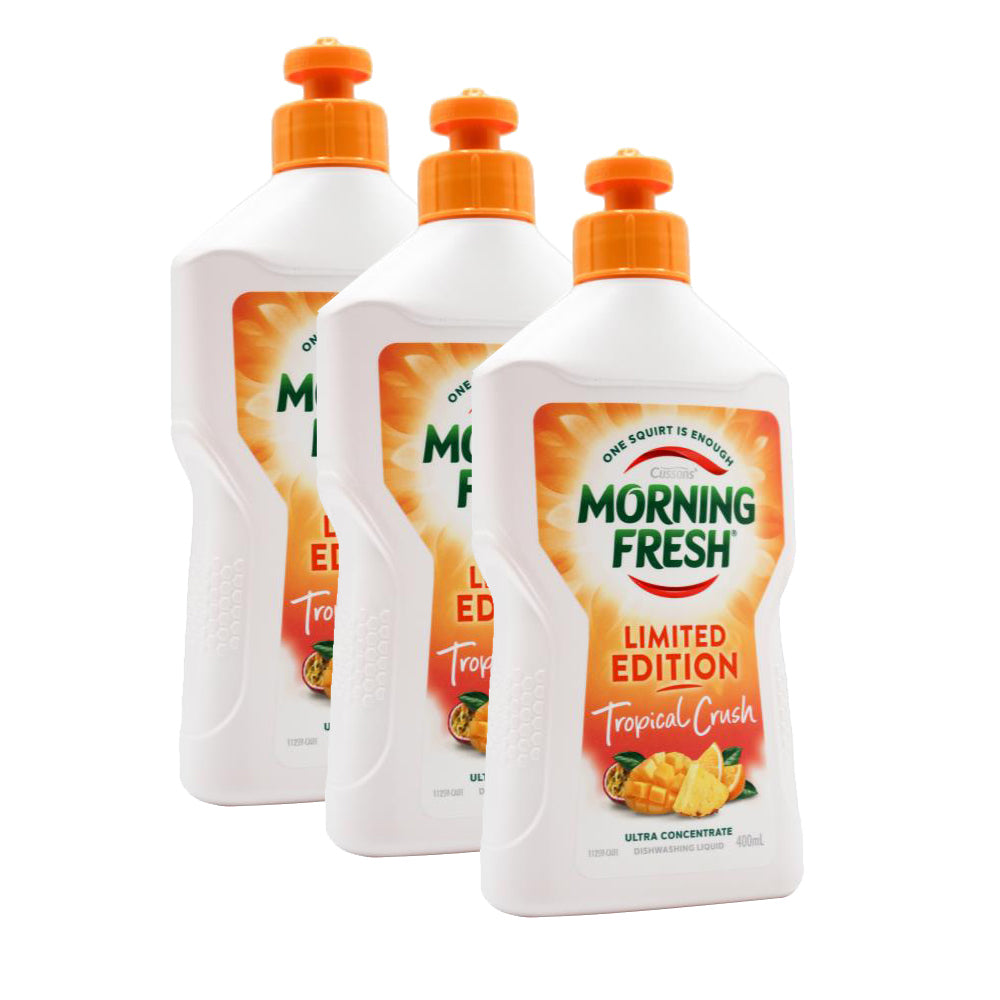 3 x Morning Fresh Limited Edition Tropical Crush Dishwashing Liquid ...