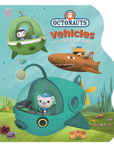 Five Mile Octonauts Vehicles Lift The Flap Book – Smooth Sales