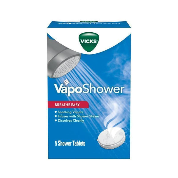 Vicks Vapo Shower Breathe Easy – 5 Tablets – Smooth Sales