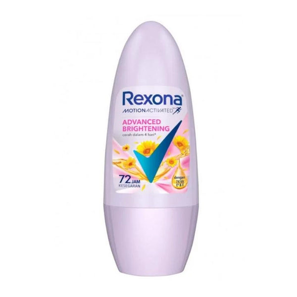 6 Pack x Rexona 45ml Roll On Deodorant Advanced Brightening – Smooth Sales