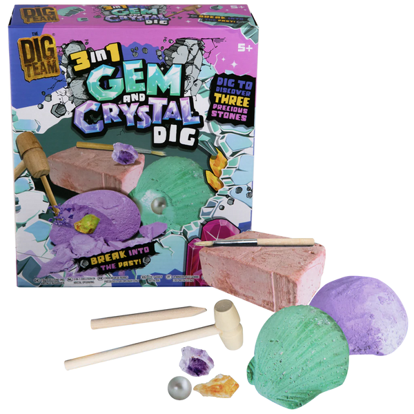 3 In 1 Gem & Crystal Dig – Smooth Sales