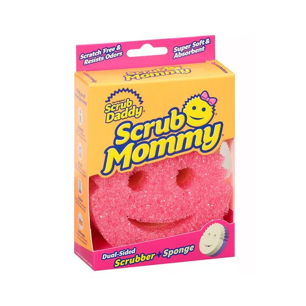 2 x Scrub Mommy Dual-Sided Scrubber Sponge - Pink – Smooth Sales
