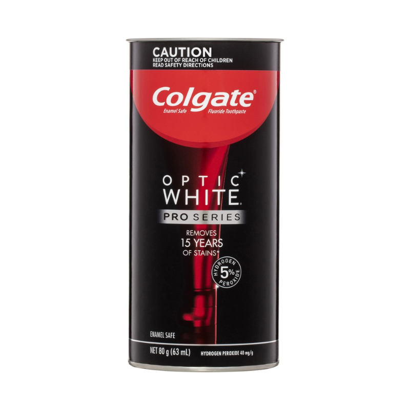 Colgate Optic White Pro Series Teeth Whitening Toothpaste 80g – Smooth ...