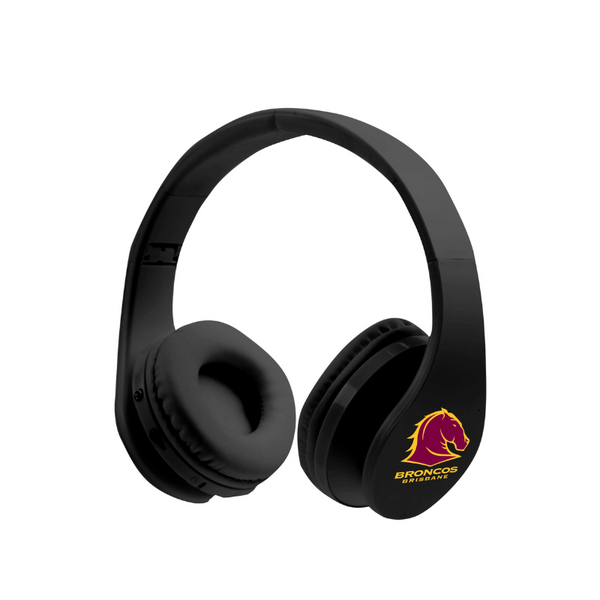 NRL Brisbane Broncos Foldable Bluetooth Headphones – Smooth Sales