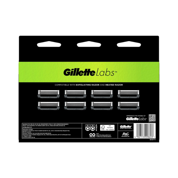 Gillette Labs Razor Cartridges - 8 Pack – Smooth Sales