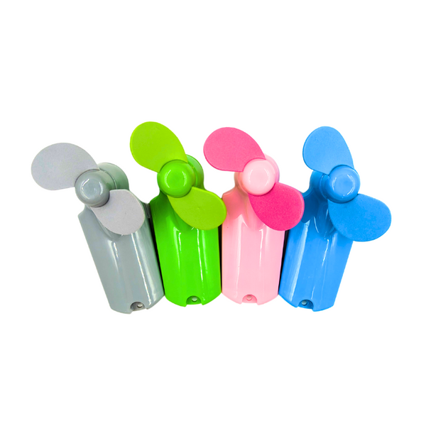 Mini Batery Operated Personal Fan - Assorted – Smooth Sales