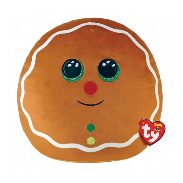 Ty Christmas Cookie Gingerbread 14" Squish-A-Boo – Smooth Sales