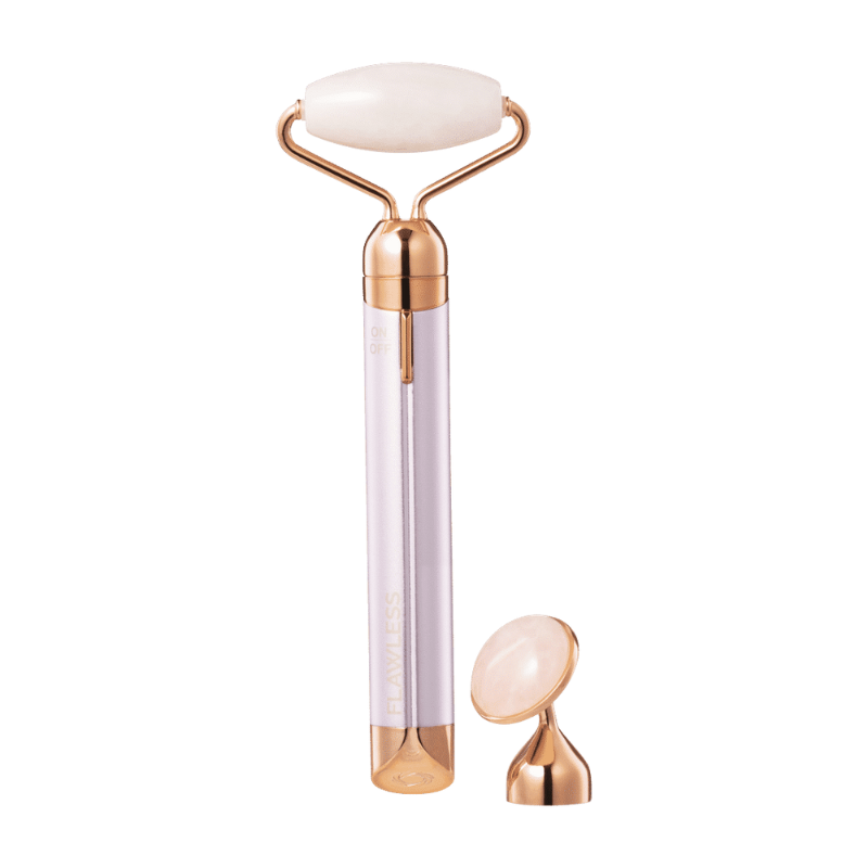 Finishing Touch Flawless Contour Micro Vibrating Facial Roller & Massa ...