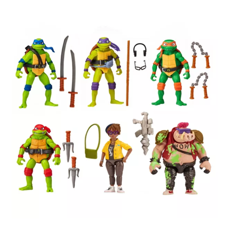 Teenage Mutant Ninja Turtles - Ooze Cruisin' Figures – Smooth Sales