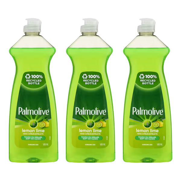 3 Pack x Palmolive Dishwashing Liquid Lemon Lime 500mL – Smooth Sales