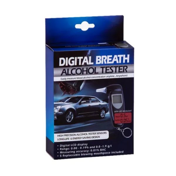 Digital Alcohol Breath Tester – Smooth Sales