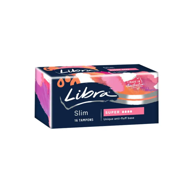 Libra Slim Super Tampons - 16 Pack – Smooth Sales