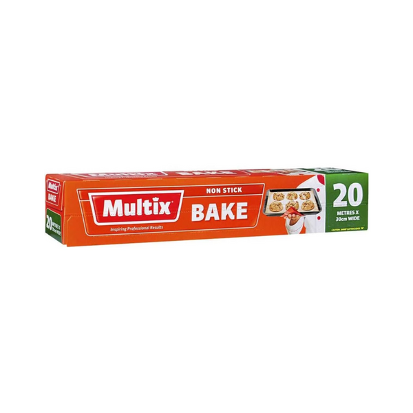 2 x Multix Non Stick Bake Value 20 Metres x 30cm Wide – Smooth Sales