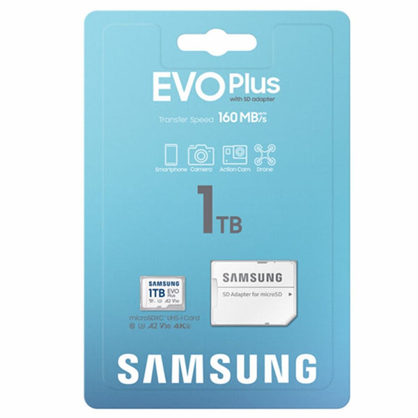 Samsung Evo Plus MicroSD Card Gen2 - 1TB – Smooth Sales