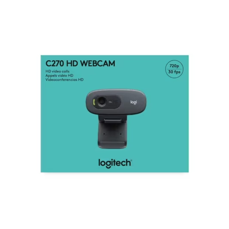 Logitech HD Webcam Black C270 – Smooth Sales