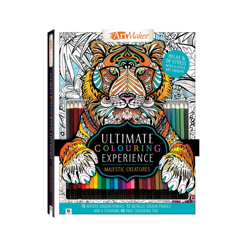 Art Maker: Ultimate Colouring Experience - Majestic Creatures Kit ...