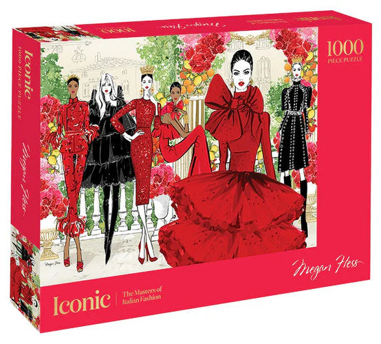 Iconic - The Masters of Italian Fashion 1000 Piece Jigsaw Puzzle ...