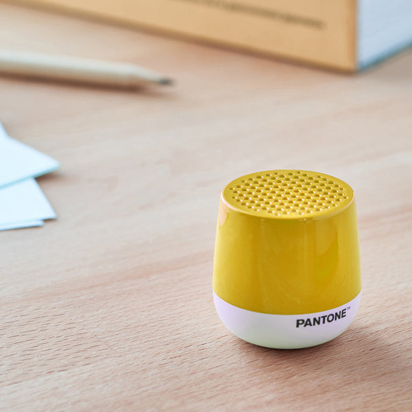 Lexon Mino+ Mini Bluetooth Speaker PANTONE - Yellow – Smooth Sales