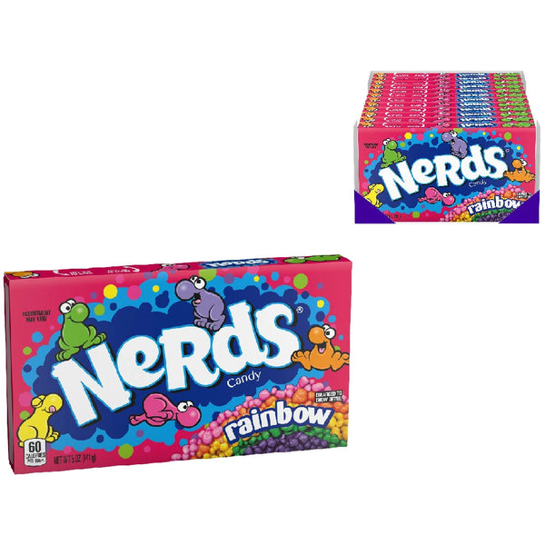 12 x Nerds Rainbow Candy Theatre Box 141g – Smooth Sales