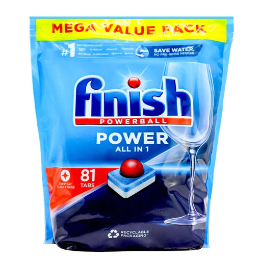 2 Pack x Finish Powerball Power All In 1 81 Tablets – Smooth Sales