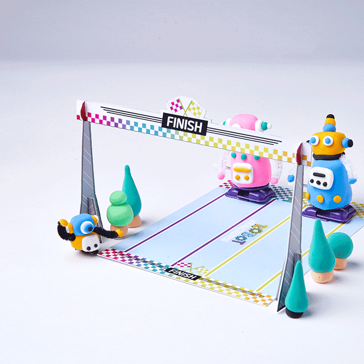 Curious Craft: Make Your Own Robot Racers Kit – Smooth Sales