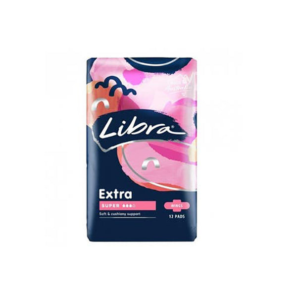 Libra Extra Super Pads With Wings 12 Pack – Smooth Sales