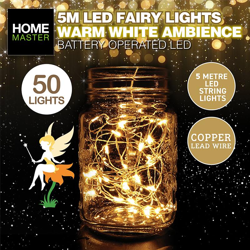 5 Metre LED Fairy String Lights - 2 Pack – Smooth Sales