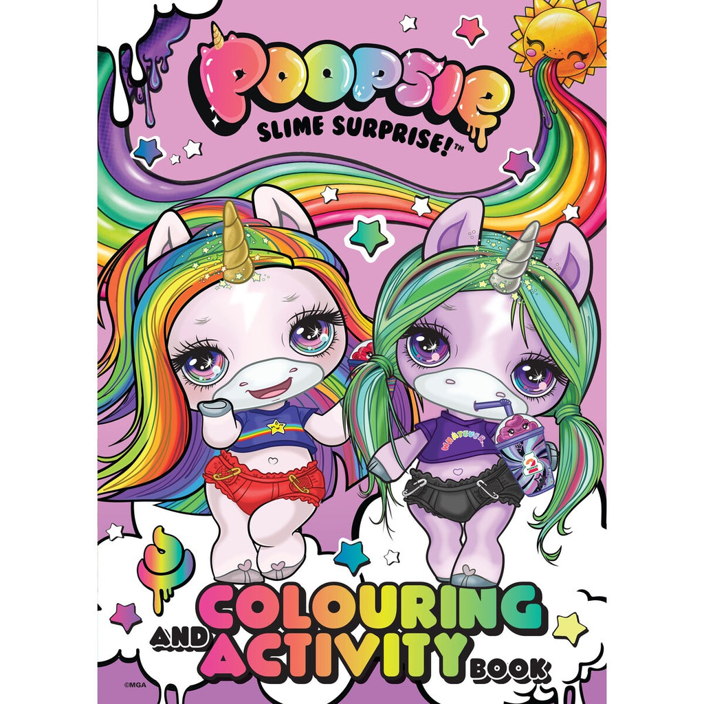 Poopsie Slime Surprise! Deluxe Colouring Book – Smooth Sales