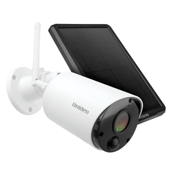 Uniden Guardian Outdoor Solo Bullet Security Camera & Solar panel Kit ...