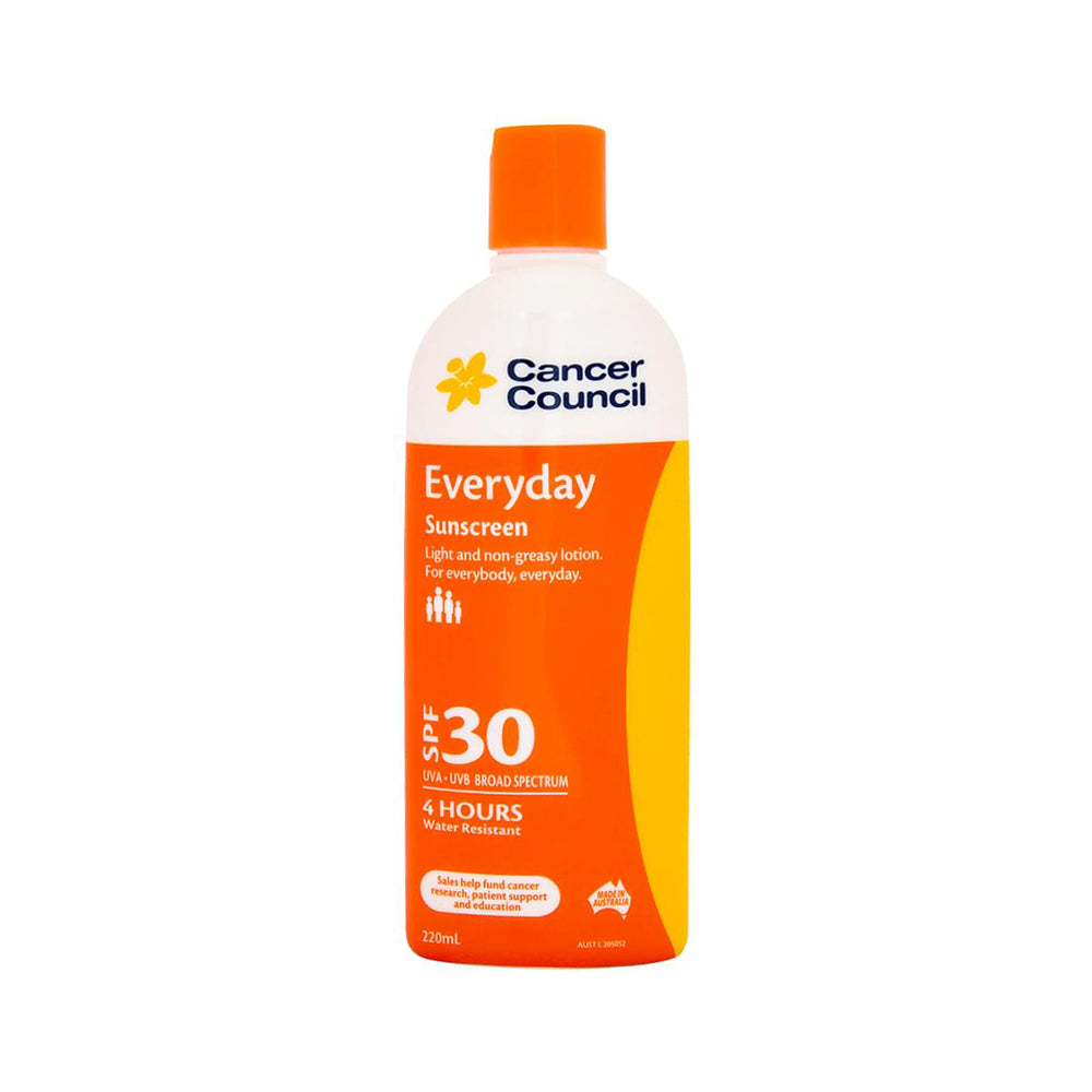 Cancer Council Everyday Sunscreen SPF 30+ - 220mL – Smooth Sales