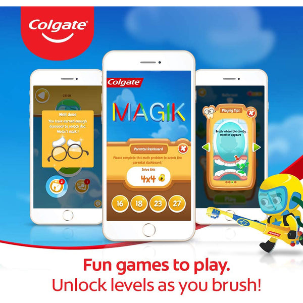 Colgate Magik Smart Toothbrush For Kids 6+ Years – Smooth Sales