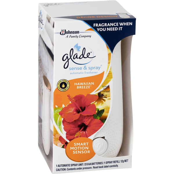 Glade Sense & Spray Automatic Air Freshener Hawaiian Breeze 12g ...