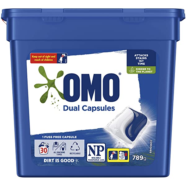 OMO Laundry Dual Capsules 30 Pack - 789g – Smooth Sales