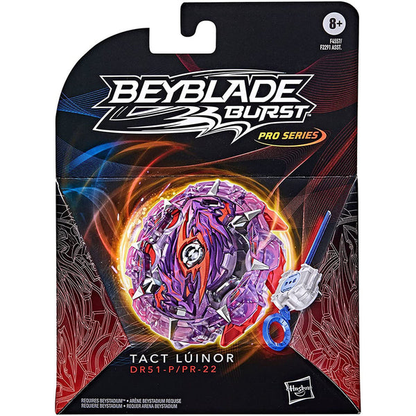 Beyblade Burst Pro Series Starter Pack Tact Lúinor Spinning Top ...