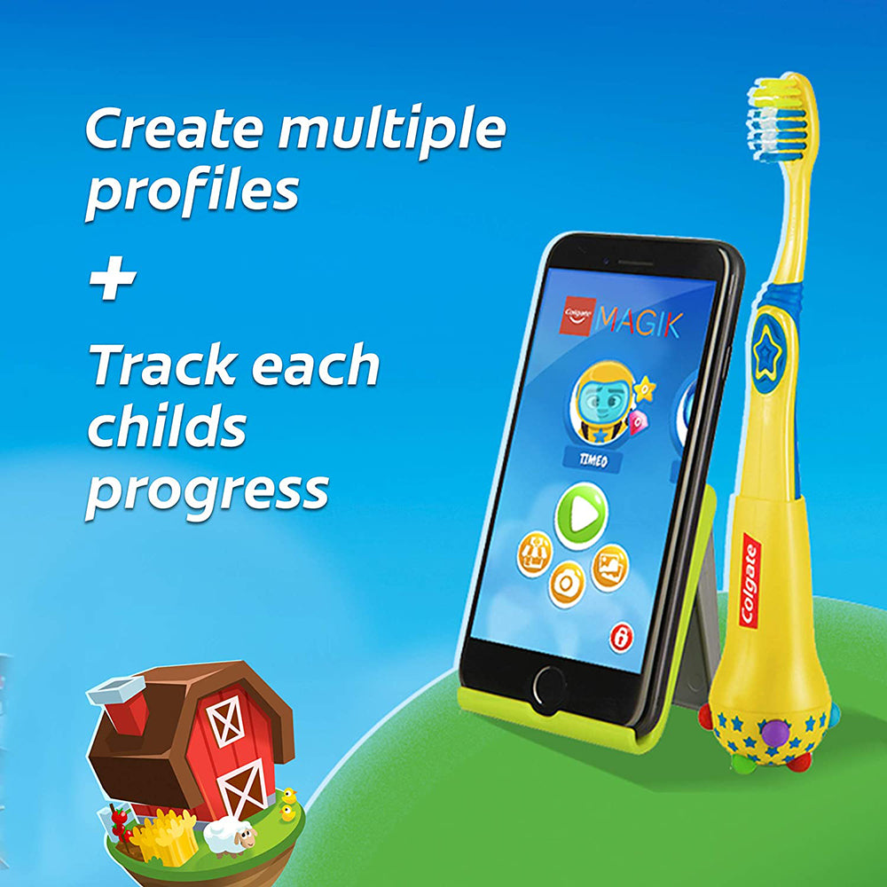 Colgate Magik Smart Toothbrush For Kids 6+ Years – Smooth Sales