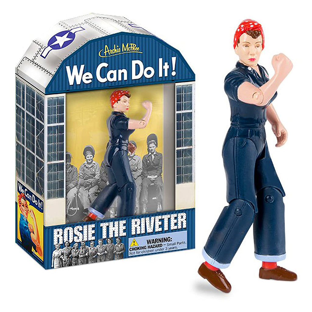 Archie Mcphee Rosie The Riveter Action Figure – Smooth Sales