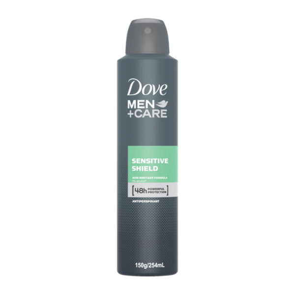 6 x Dove Men Antiperspirant Aerosol Deodorant Sensitive Shield - 254mL ...