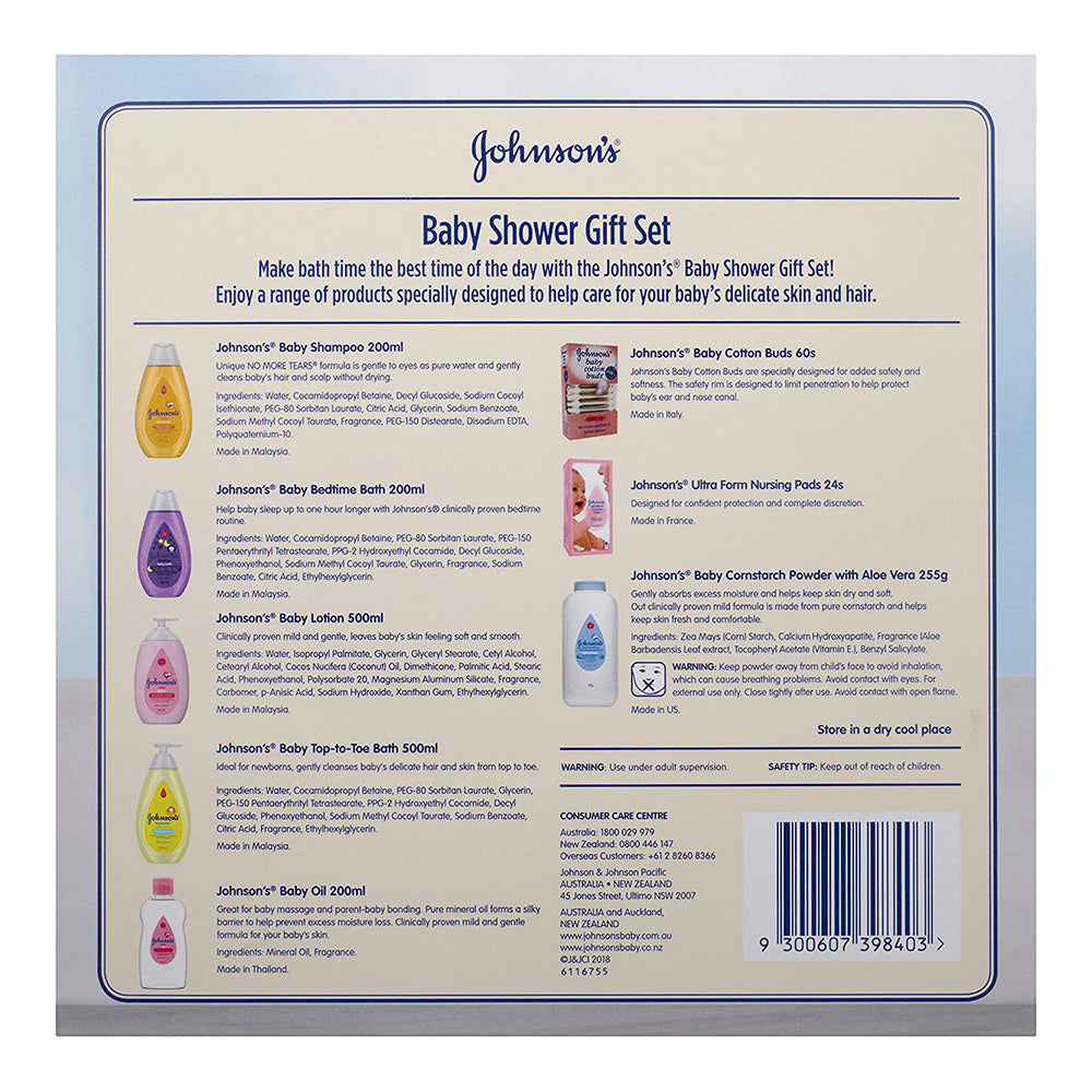 Johnson's Baby Shower Gift Set - 8 Pack – Smooth Sales