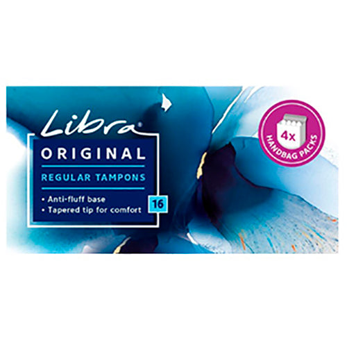 Libra Original Purse Pack Regular Tampons 16 Pack – Smooth Sales