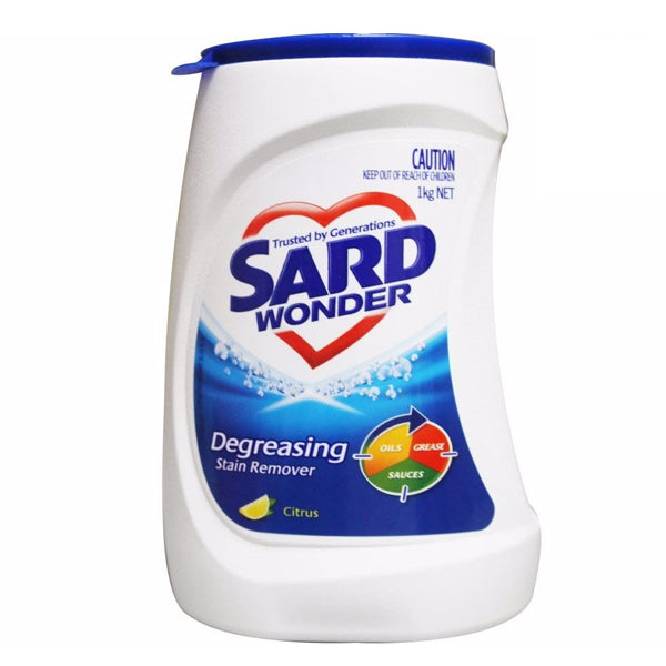 Sard Wonder Degreasing Stain Remover Citrus 1kg – Smooth Sales