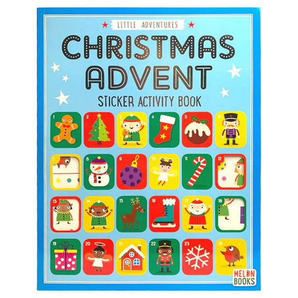 Christmas Advent Calendar Sticker Activity Book – Smooth Sales