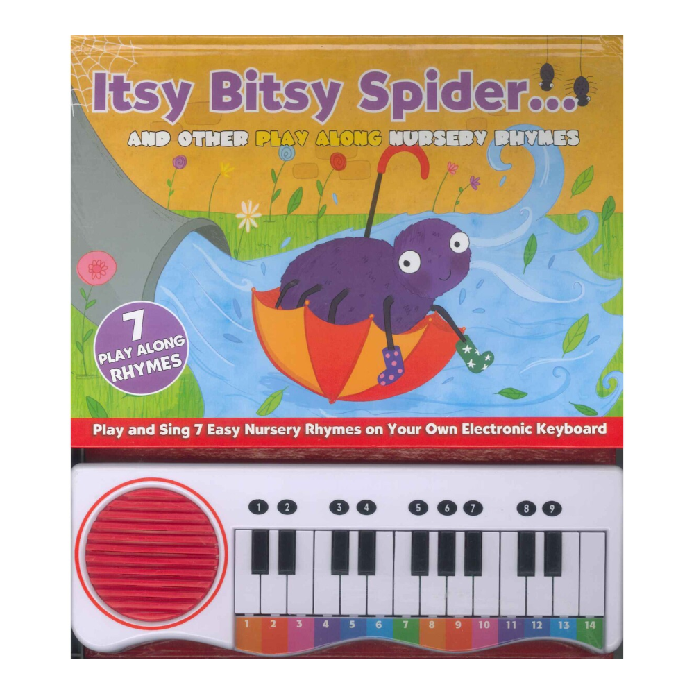 Itsy Bitsy Spider and Other Play Along Nursery Rhymes Piano Book ...