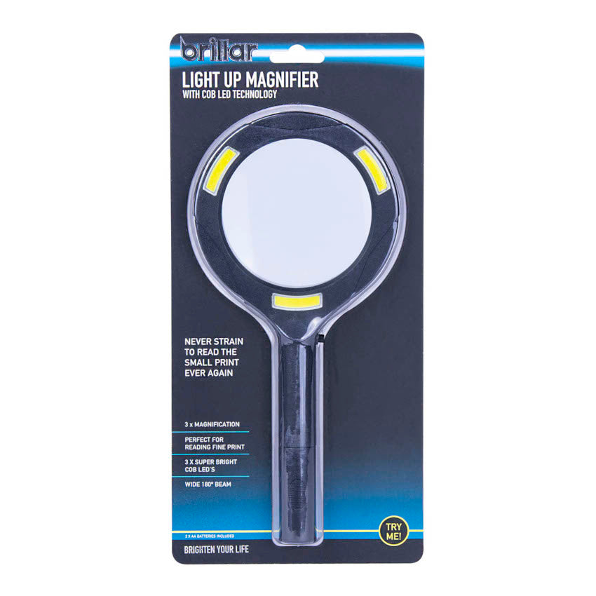Brillar - Light Up Magnifier With COB LED Technology – Smooth Sales