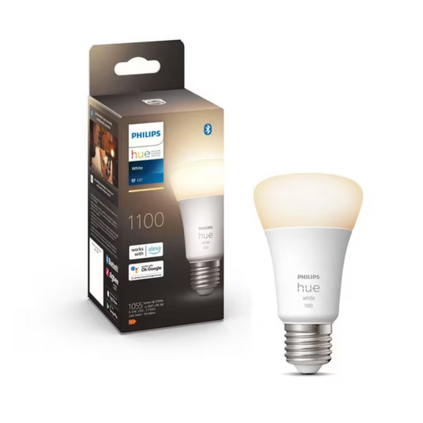 Philips Hue Smart Bulb 9.5W A60 E27 White – Smooth Sales