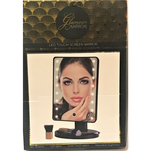 Glamour Makeup Mirror with LED Lights – Smooth Sales